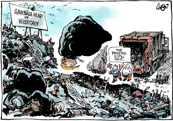 The View from the Trash Heap of History - by James L Bruno