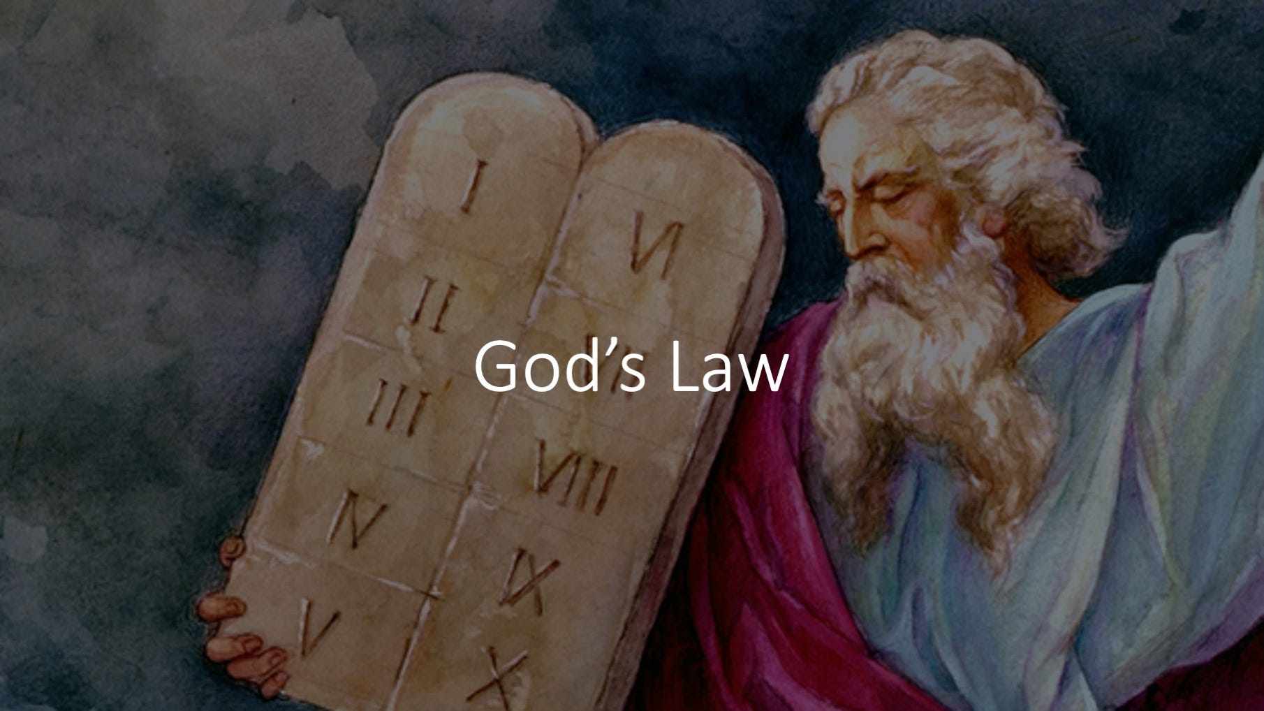 God’s Law - Krakus’s Biblical Reflections