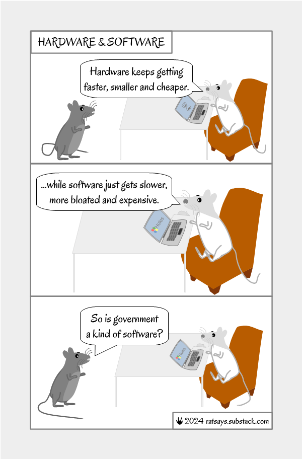 Hardware & Software - Rat Says