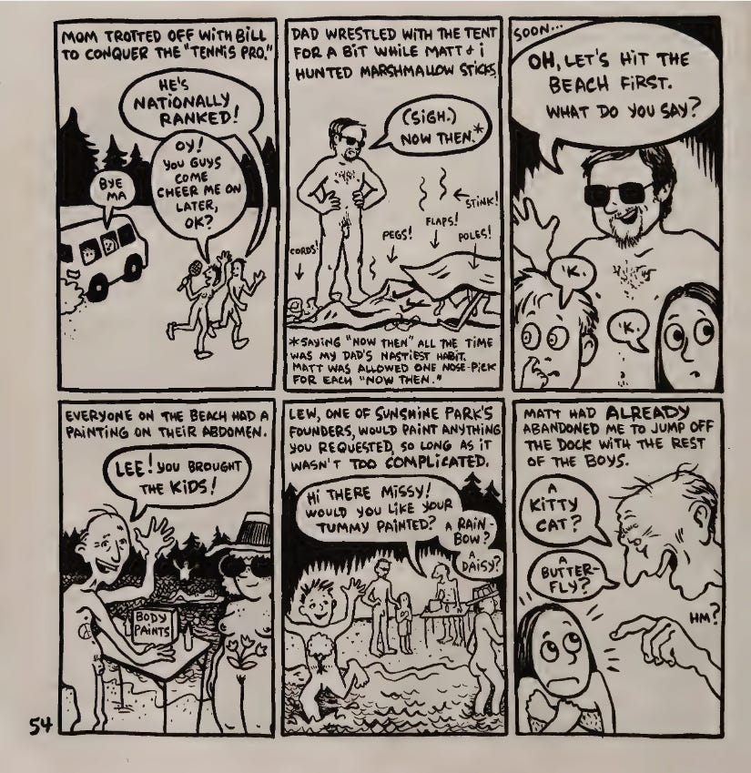 Exploring Naturism in Comics: A Look at Ellen Forney's Monkey Food