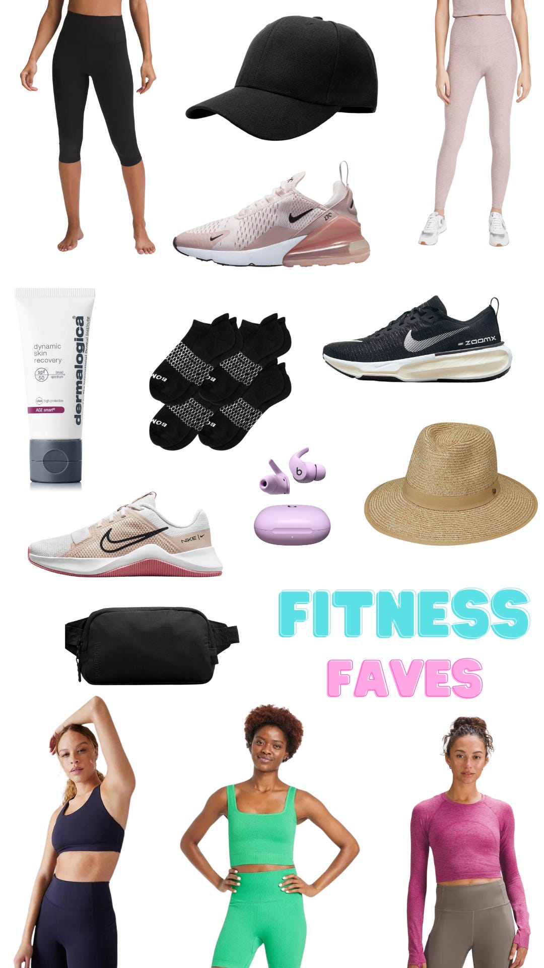 All of my fitness faves! - by Sarah James - Whoorl