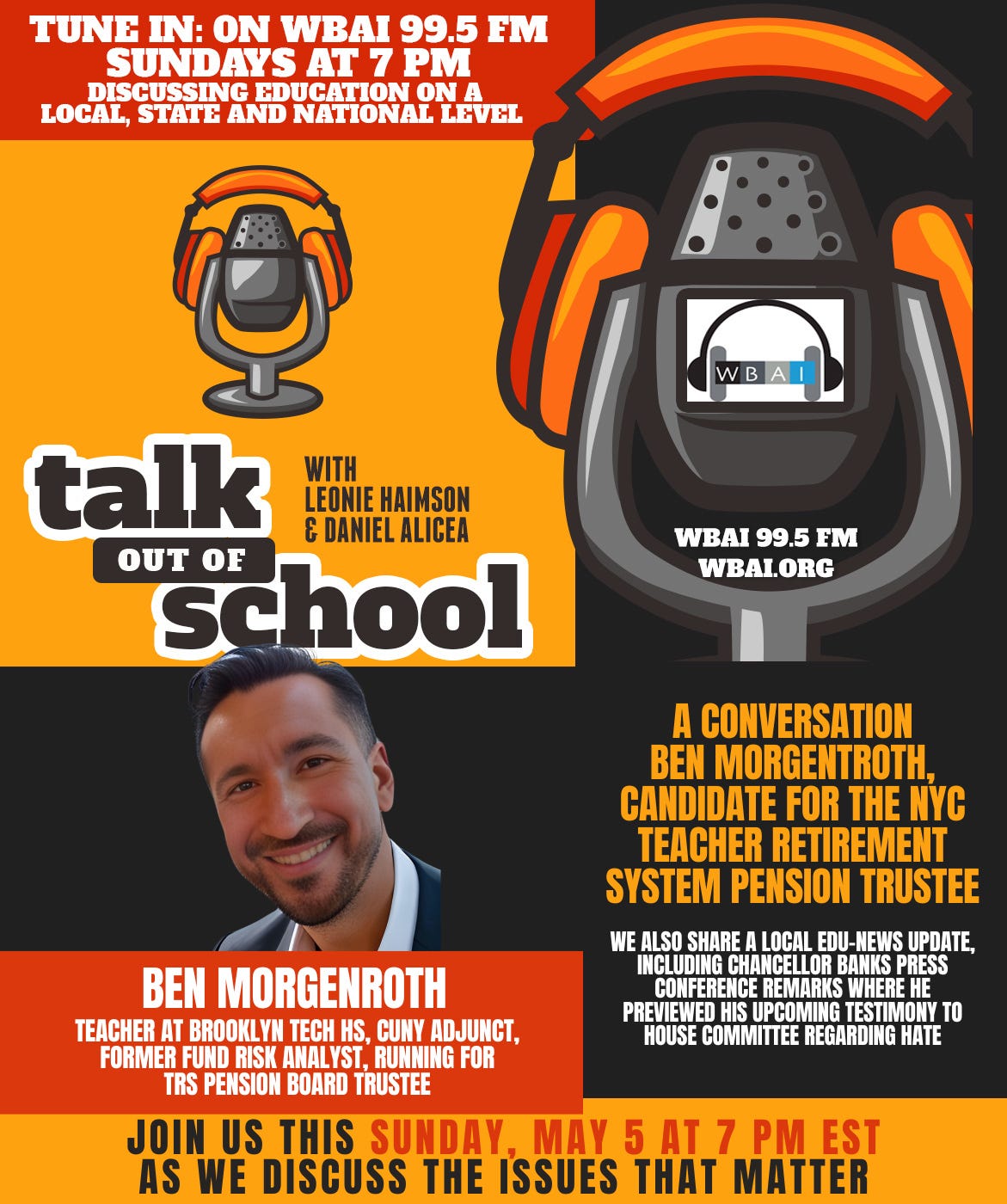 A Conversation with Ben Morgenroth: NYC TRS Trustee Candidate