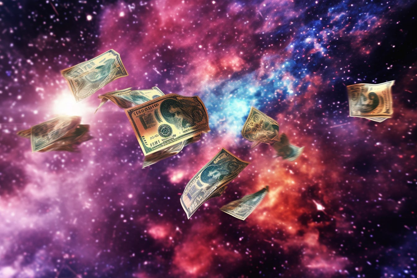 To Boldly Go to a Moneyless Future - by Frank J. Fleming