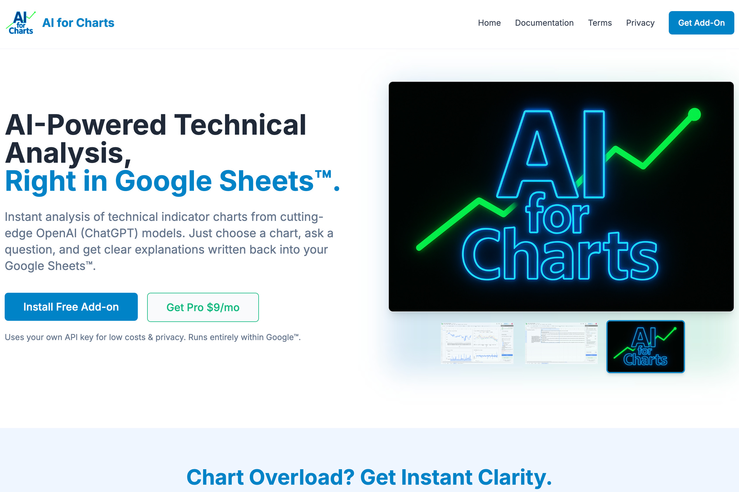AI-Powered Technical Analysis in *Google Sheets* (for free)