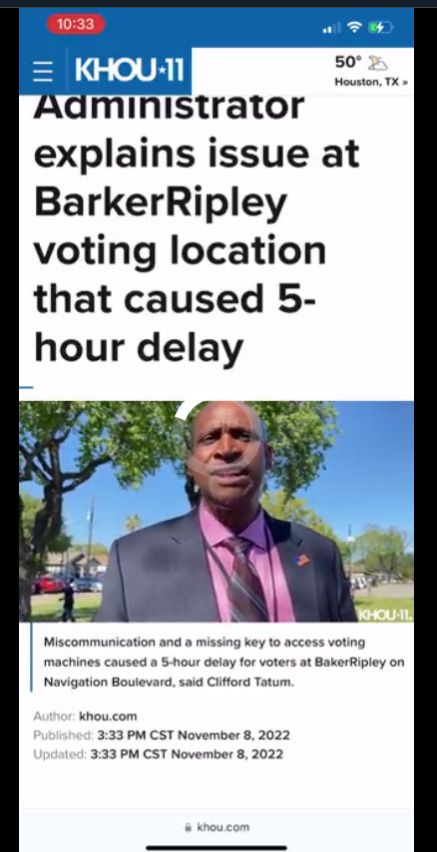 Harris County Administrator Resigns Shortly After REVELATIONS of ...