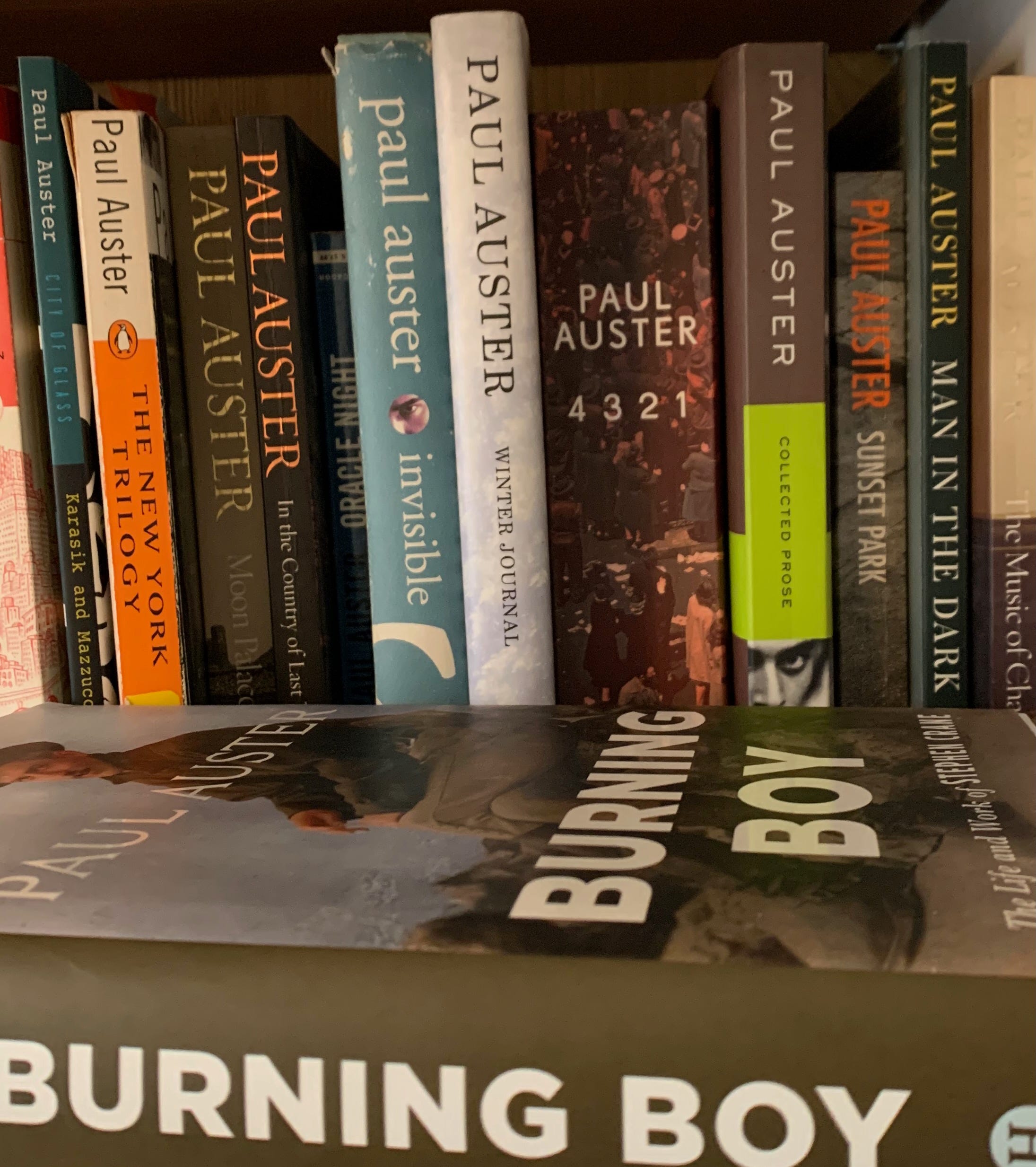 Paul Auster - by Kathleen Clare Waller