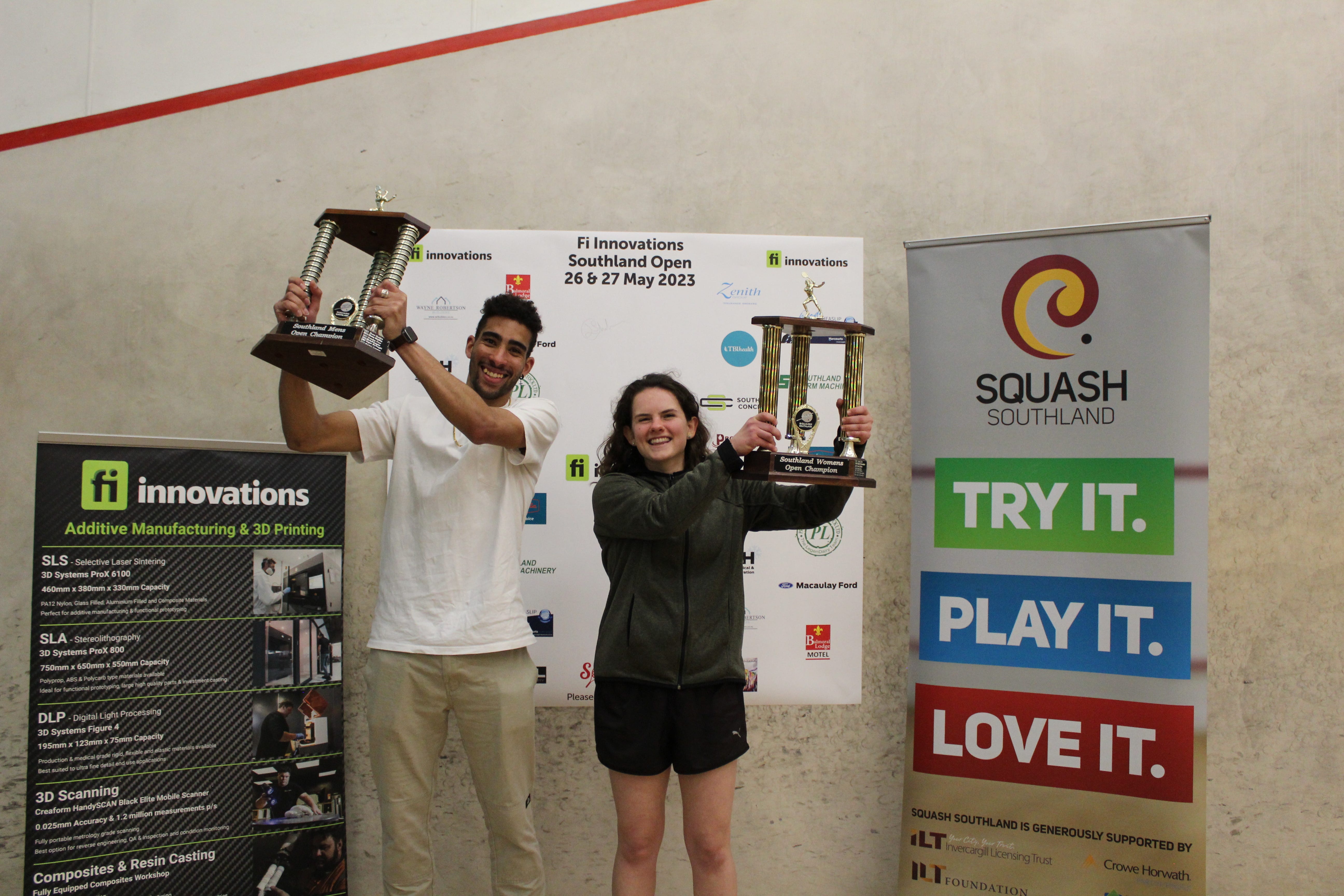 Southland Squash Open gets big thumbs up - by Logan Savory