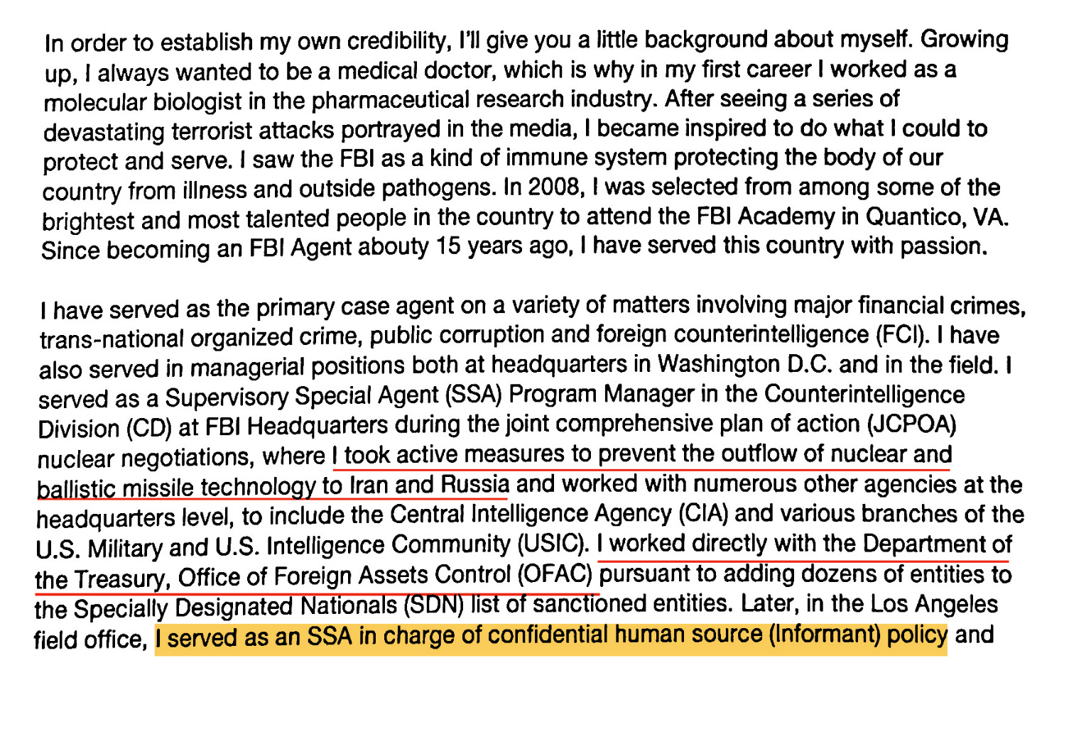 EXCLUSIVE: Special Agent Buma's FIRST Memo to Congress About the FBI ...