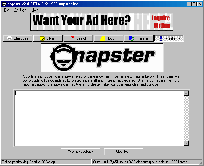 The Story of Napster - by Bradford Morgan White