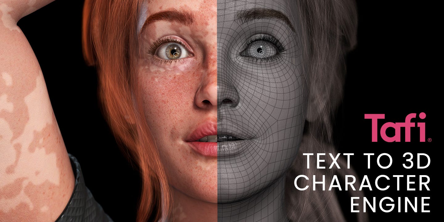 Tafi Revolutionizes 3D Character Creation with Text-to-3D Engine