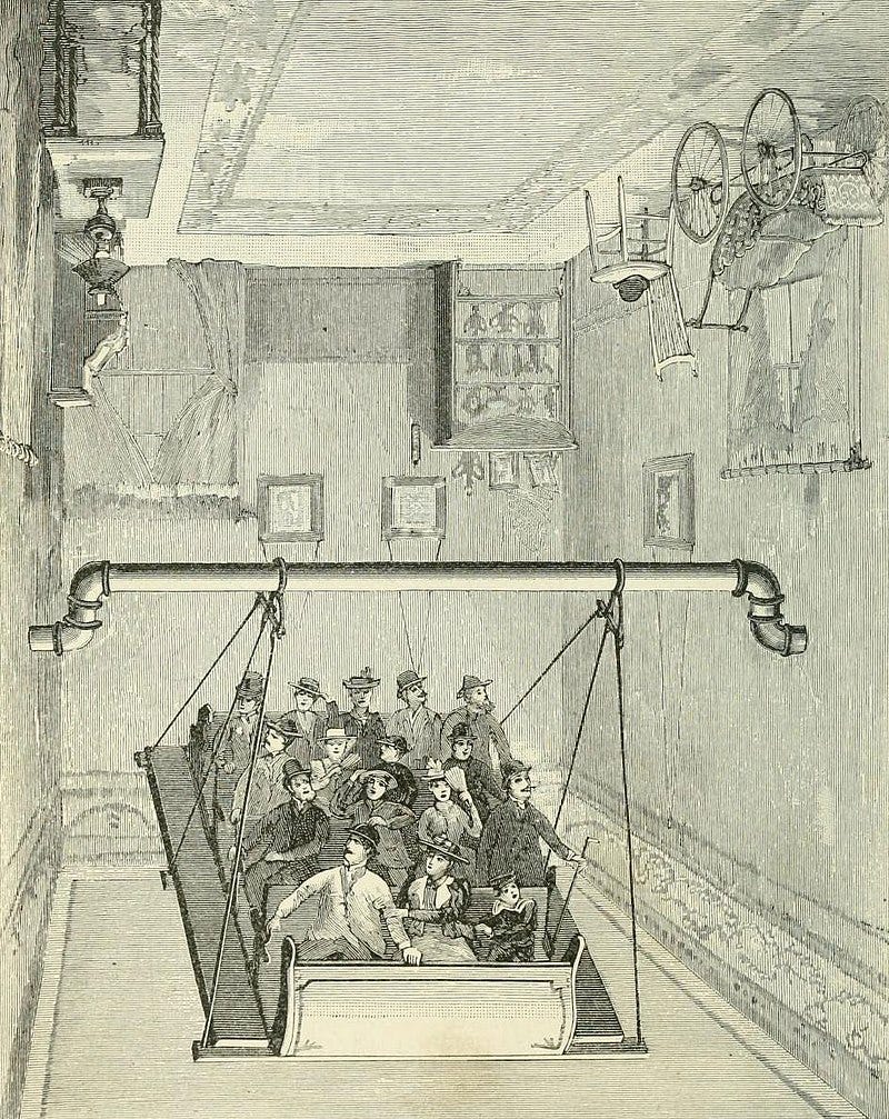 The 'Haunted Swing' illusion - by David Webb