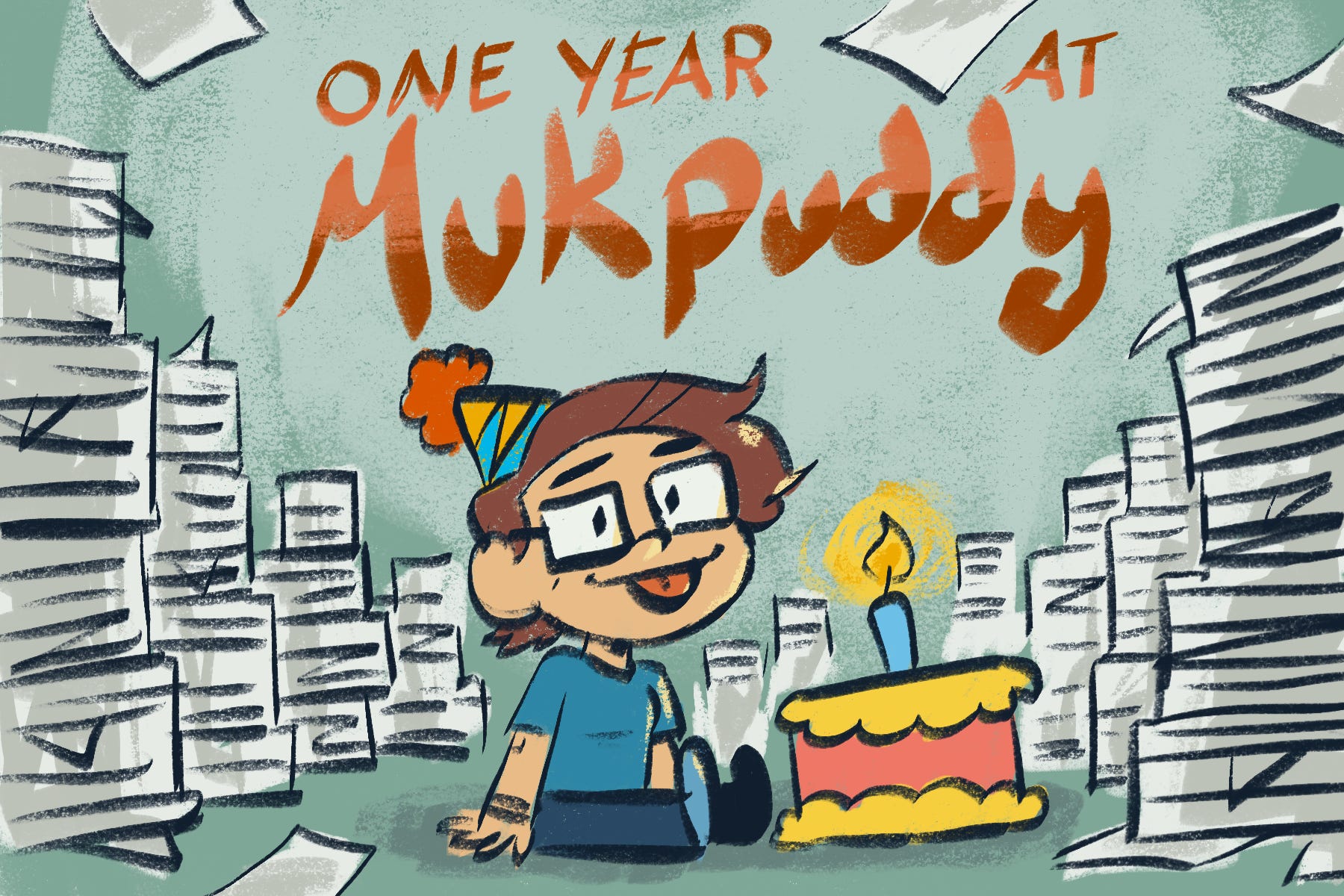 016: One Year at Mukpuddy Animation - by Del Hahn