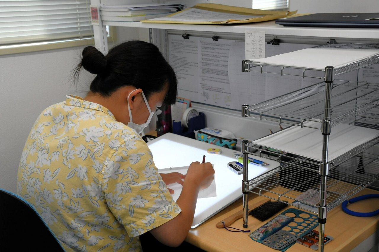 Training schools ease anime labor crunch