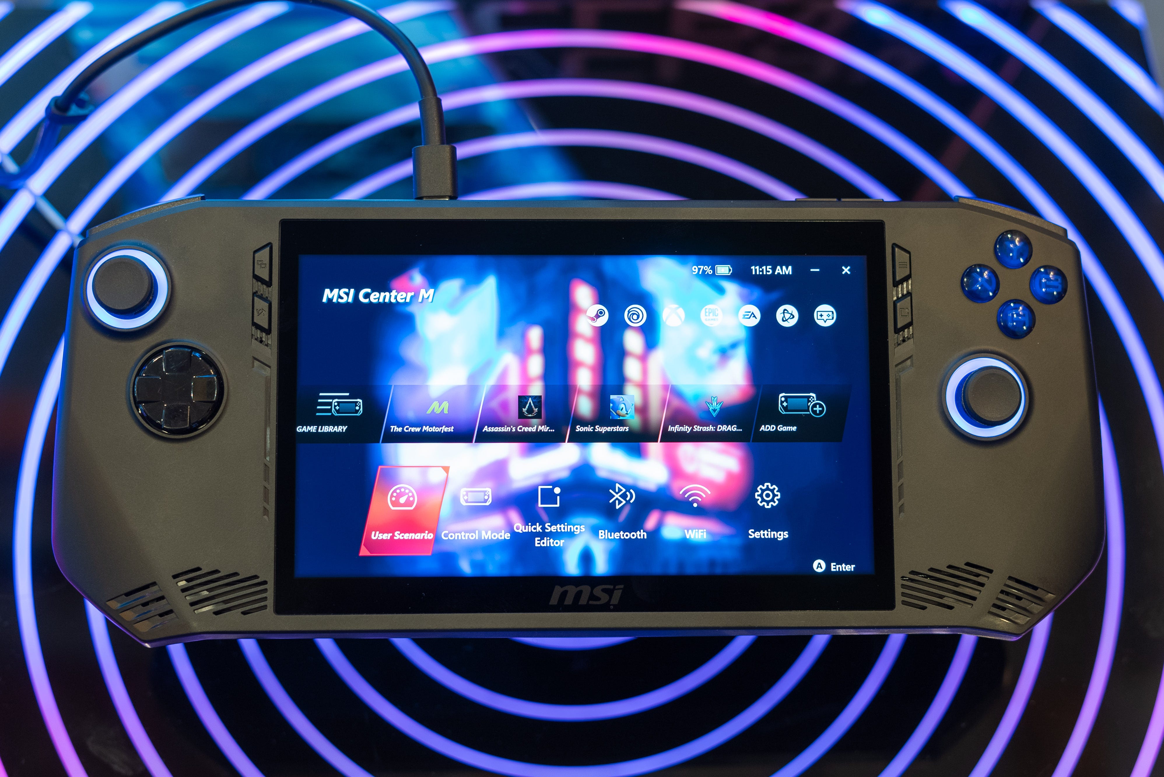 MSI’s Steam Deck rival is an Intel-powered handheld called the Claw
