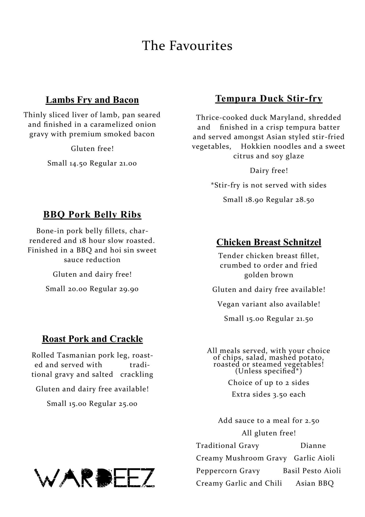 WARDEEZ BISTRO @ THE ALL YEAR ROUND | Heads Up Launceston