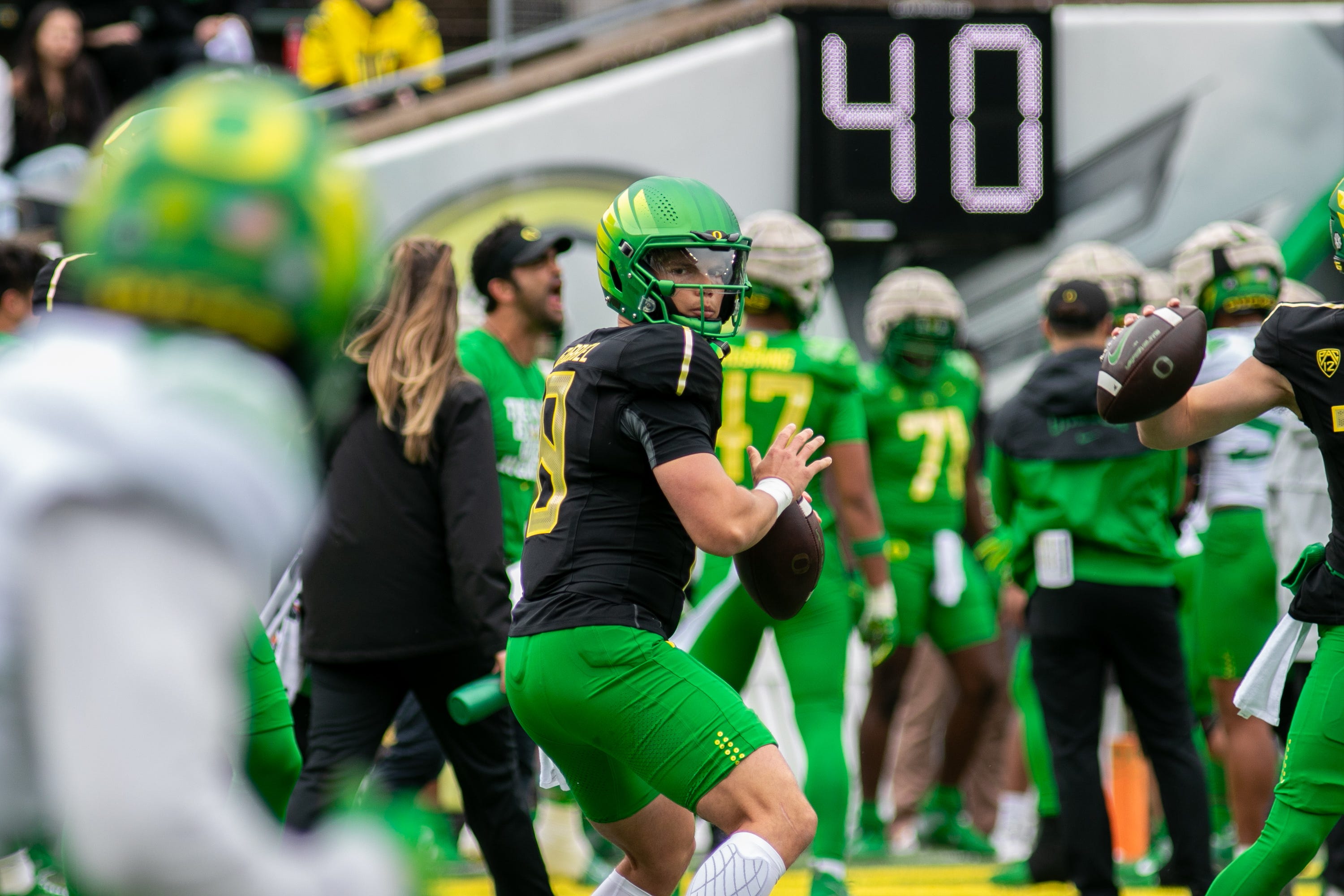 JJ Anderson's best photos from the Oregon spring game