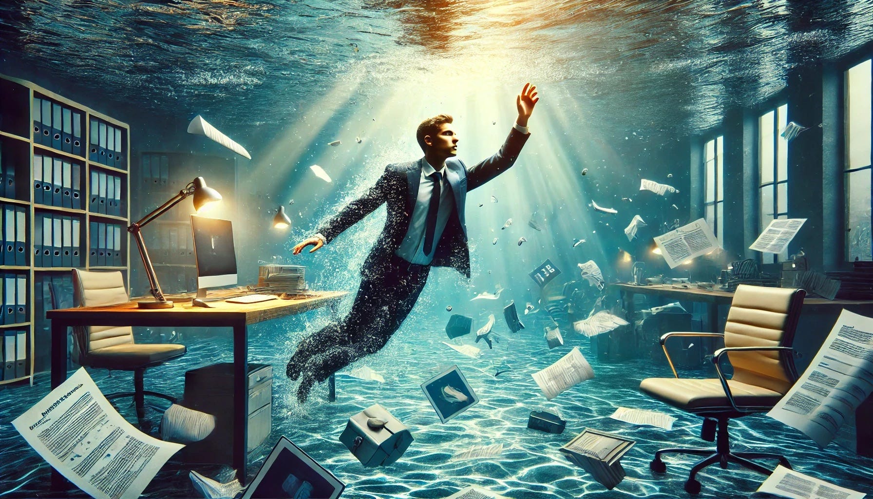 Overwhelmed and Underwater? 6 Steps to Lead When Everything’s Falling Apart