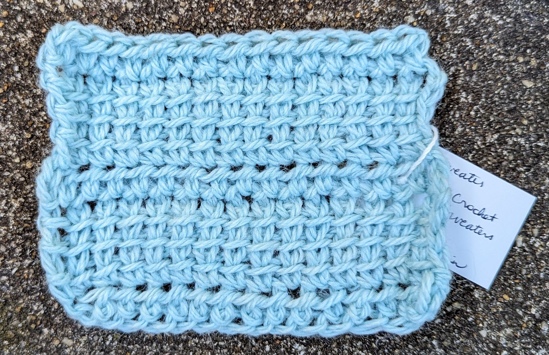 Issue 11, in defense of swatching - by Lisa Doherty