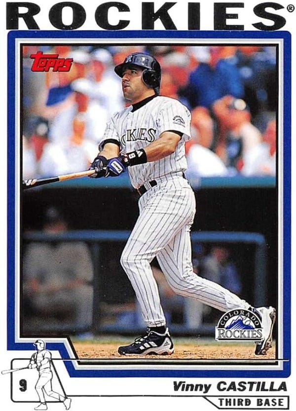 Vinny Castilla: The Mexican Masher - Average Baseball