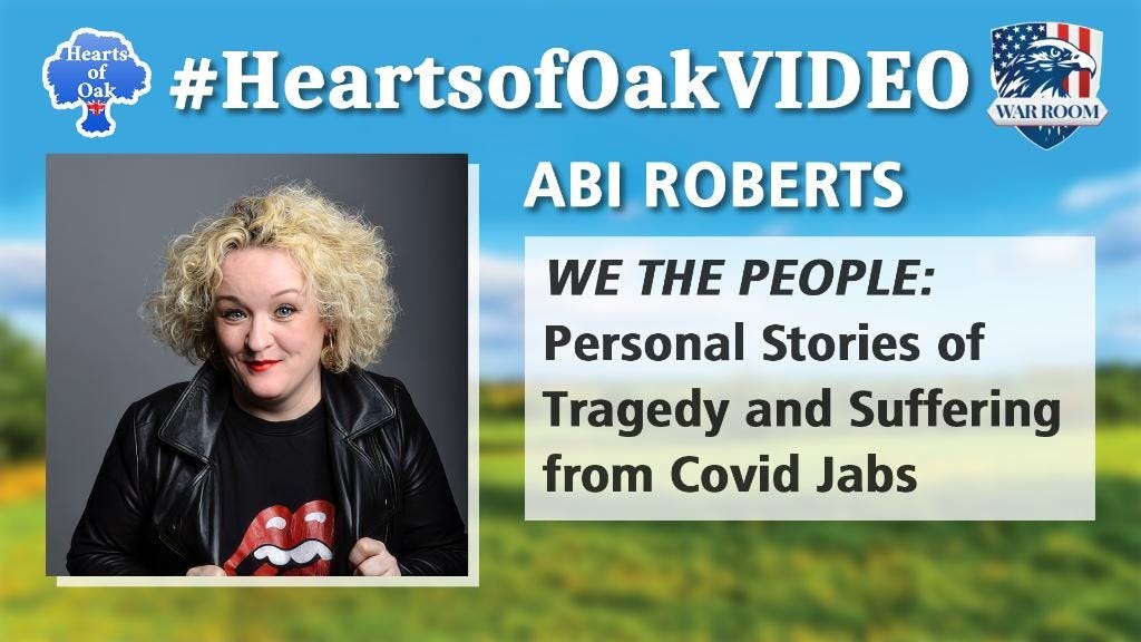 Abi Roberts: We the People. Personal stories of tragedy and suffering ...
