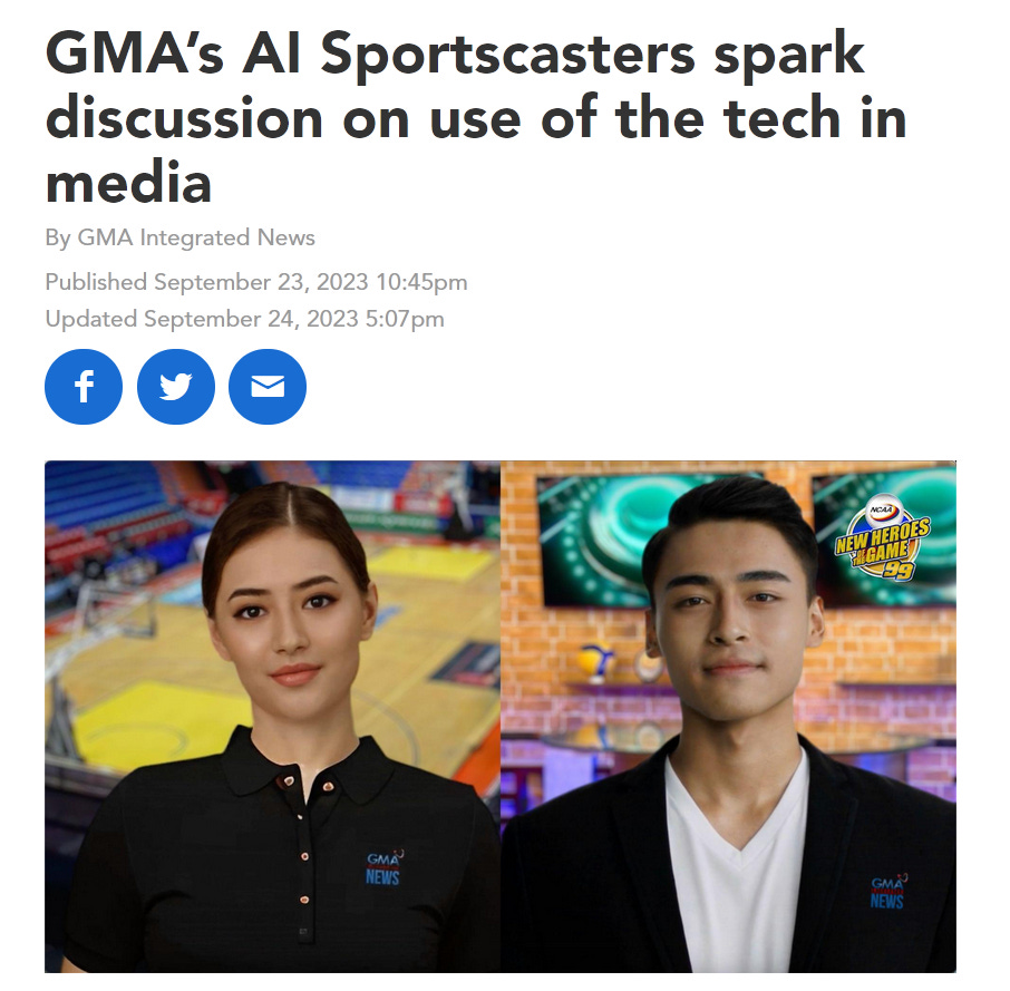Let’s talk about GMA’s AI sportscasters