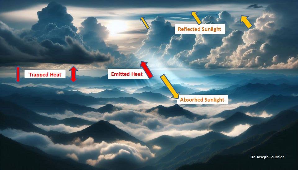 YOUR CO2 EMISSIONS ARE NOT DRIVING CLIMATE CHANGE BY TRAPPING HEAT.