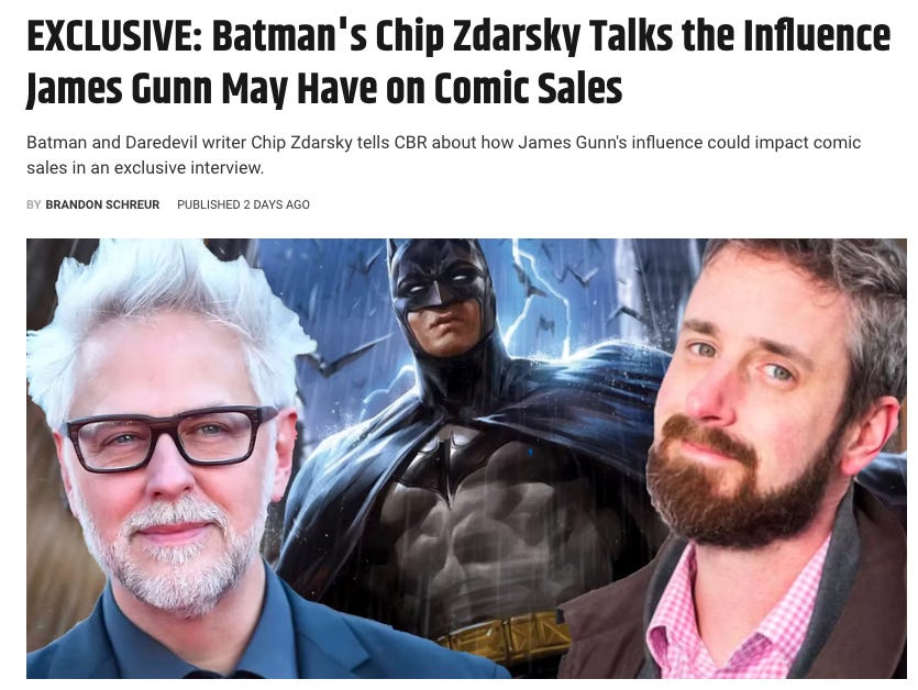 You Won't Believe What This Batman Writer Says