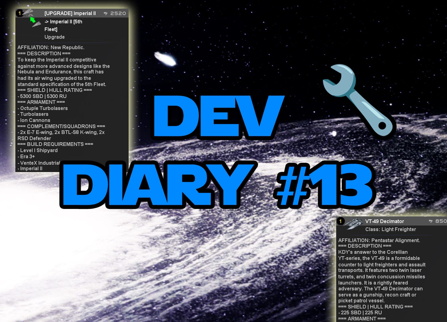 Dev Diary #13: This Is Important! 'Galactic Overhaul' Update