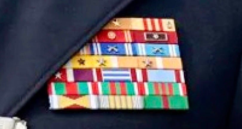 The People’s Liberation Army (PLA) Type 23 Military Ribbons