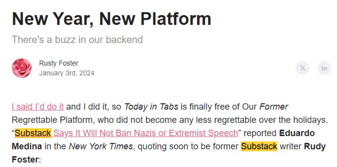 Year of Troubles: The Hatchets Come Out for Substack and Simplicius