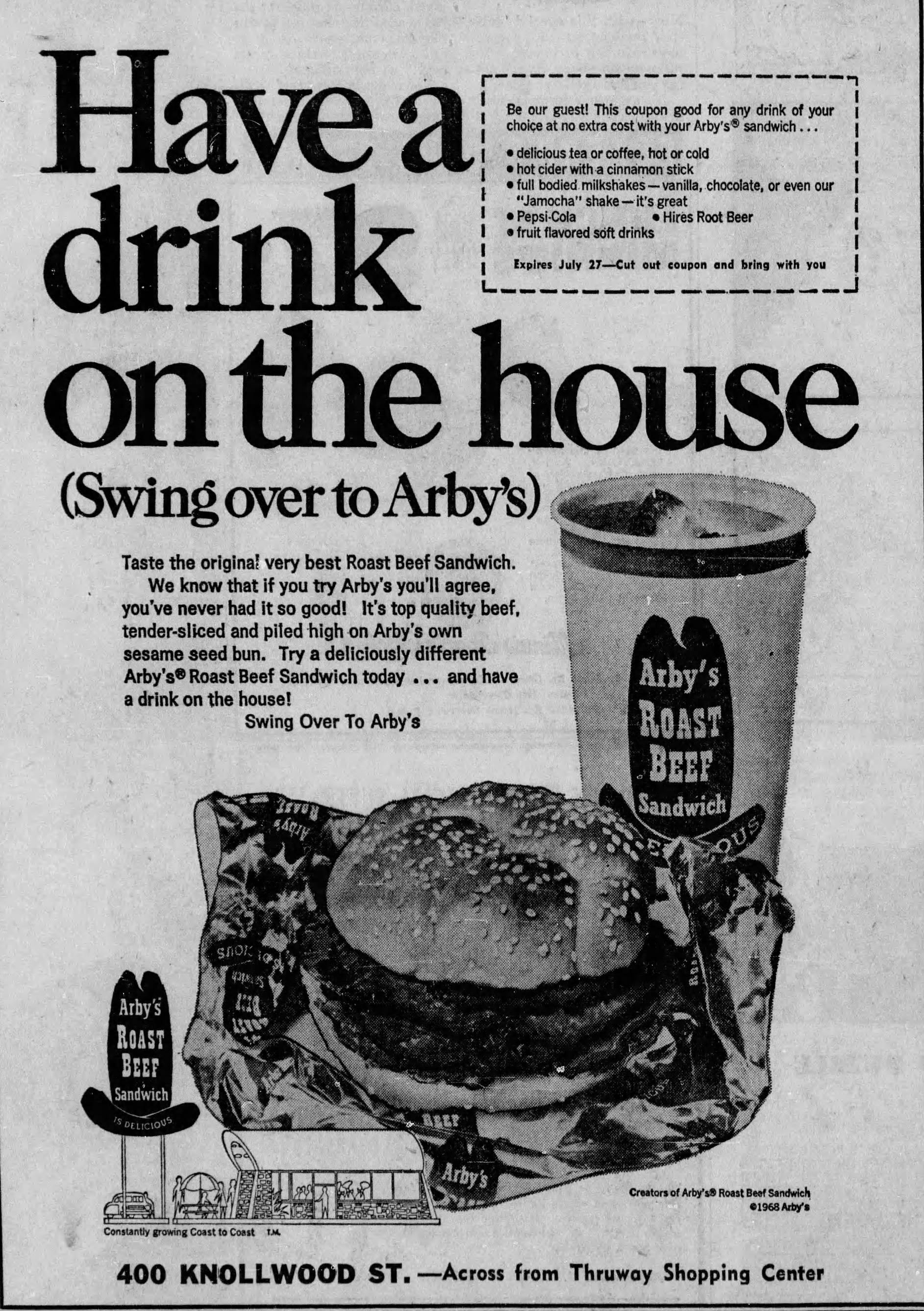 So long, pardner: Arby's that featured North Carolina's last 10-gallon ...