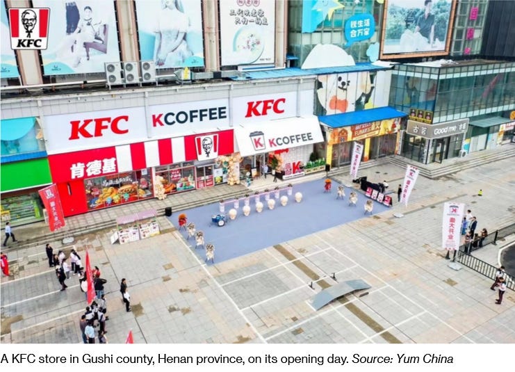 China’s Small Towns Boom as Megacities Lose Appeal With Brands