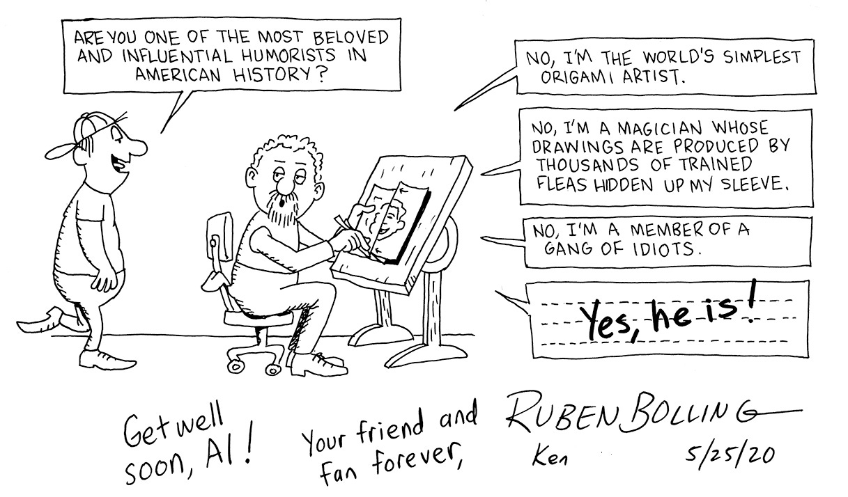 Snappy Answers / Stupid Questions - by Ruben Bolling