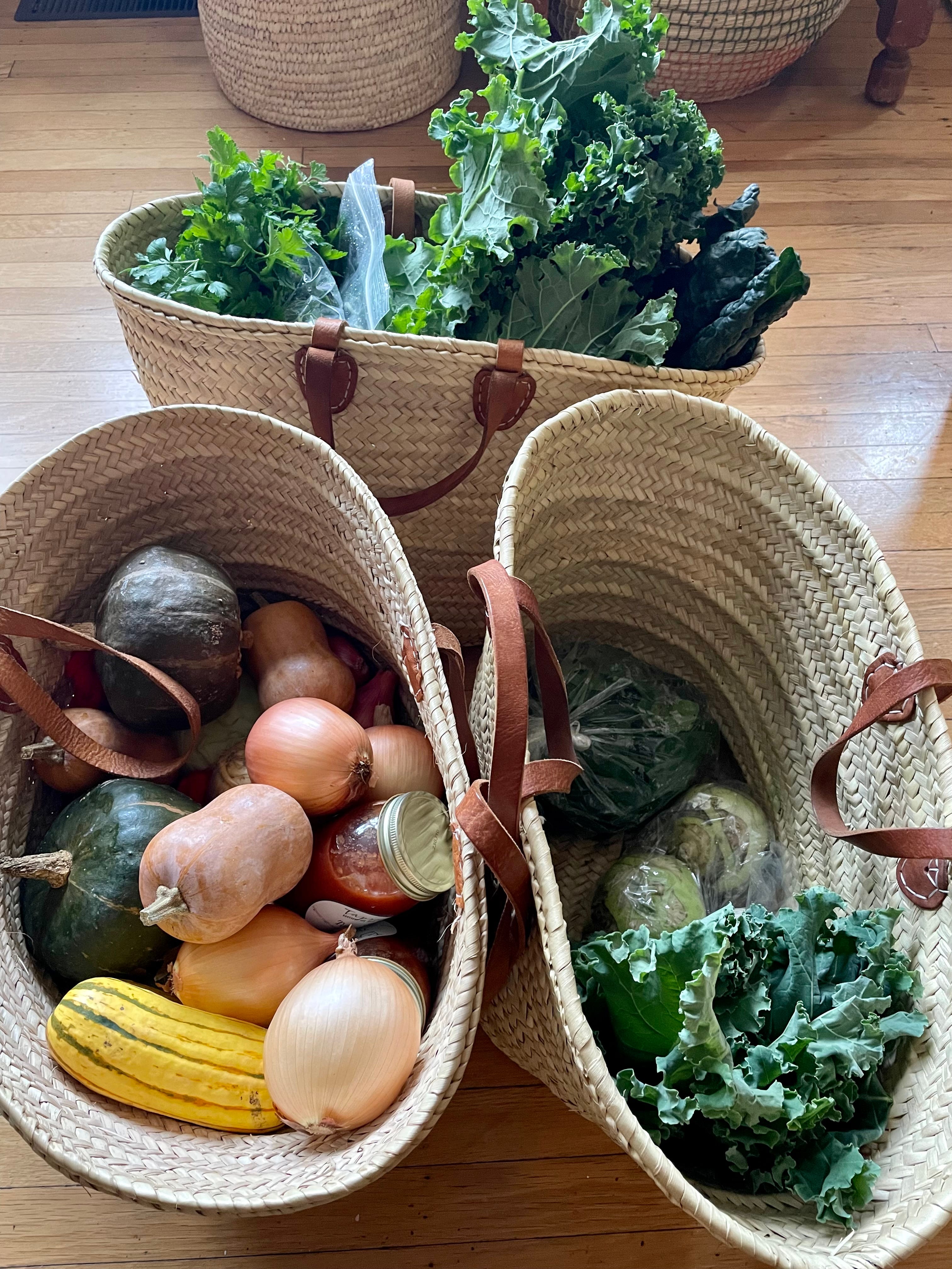 My Farmers' Market Basket, December 2, 2023 - by Marisol