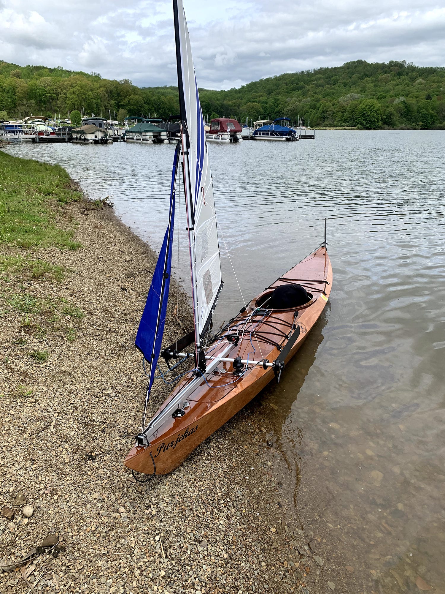 The Sailing Canoe Purjekas - Small Craft Advisor