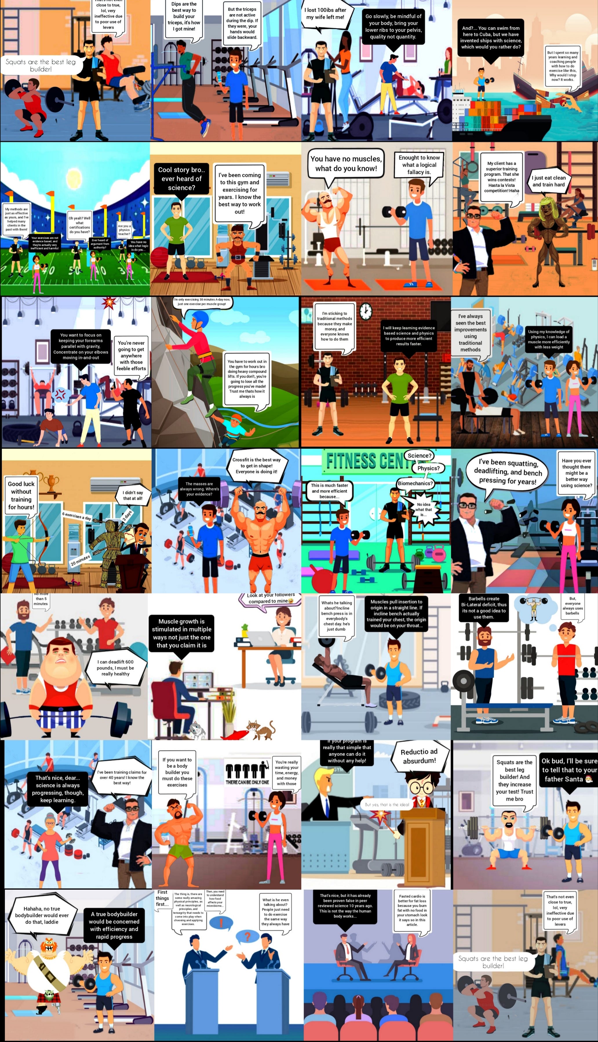 The top 30 fallacies in fitness - by Coach Castle