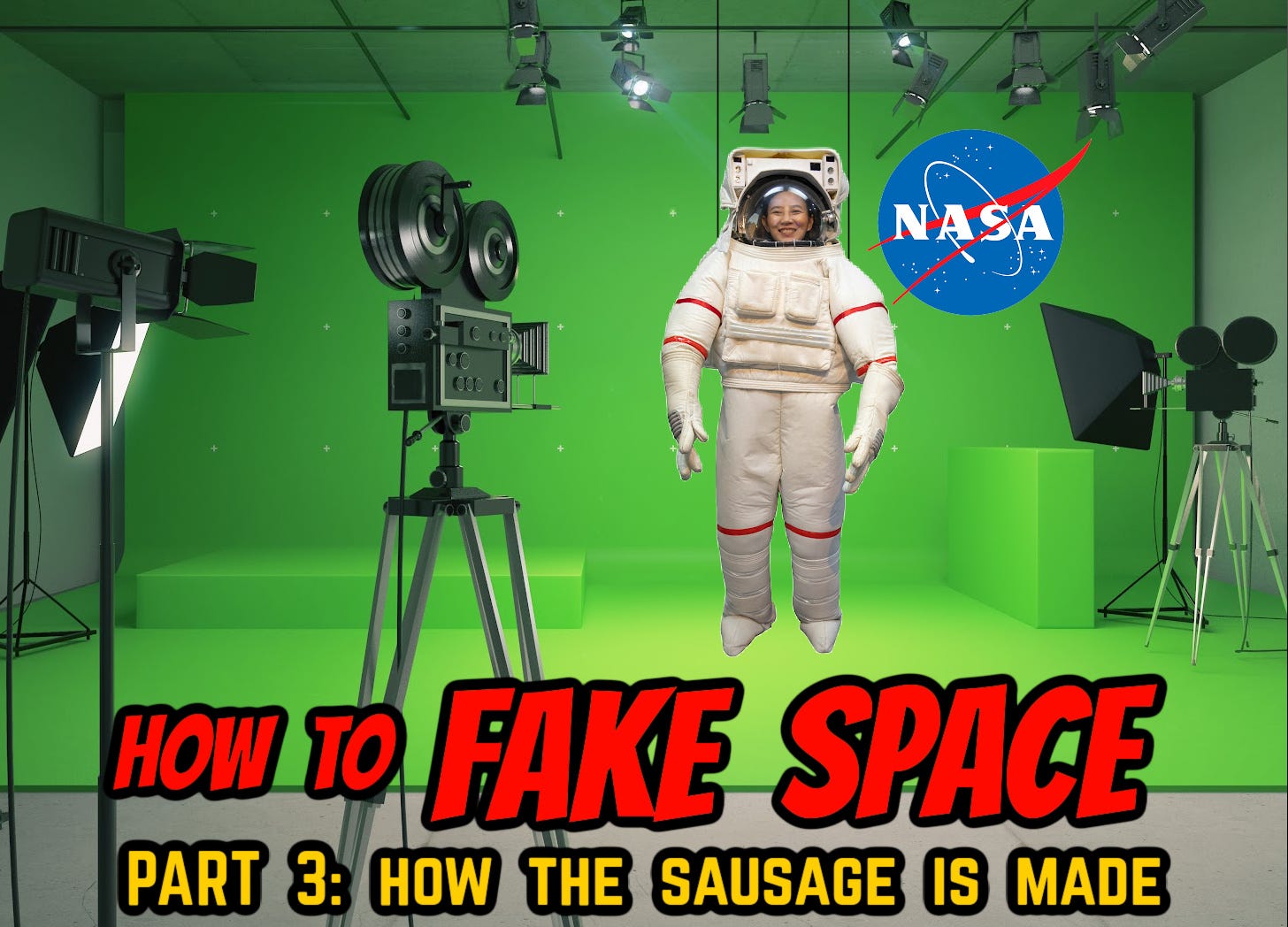 NASA: HOW TO FAKE SPACE 🎬Patents for Space Simulators & More 🎥 PART 3