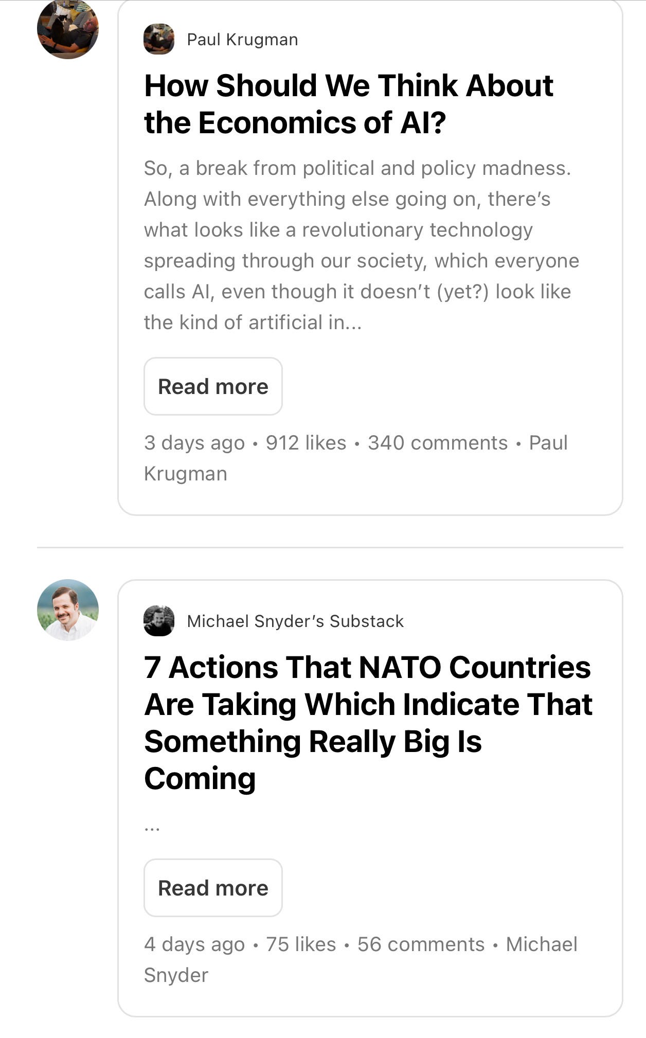 Substack Suggestions - The Kurgan’s Substack
