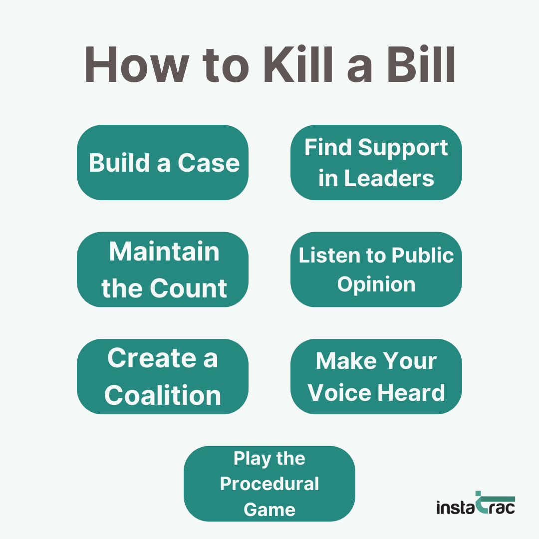 How to Kill a Bill - InstaTrac’s Substack