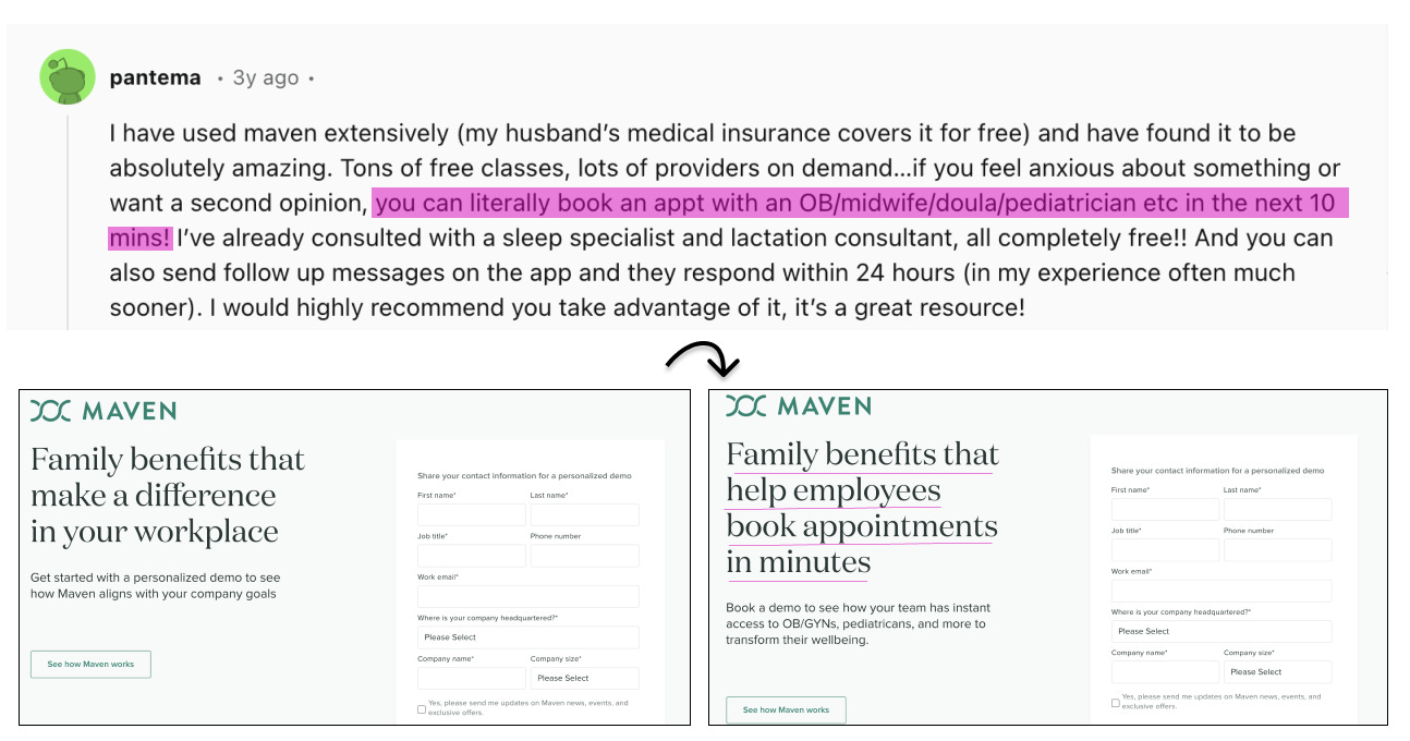 Reddit Inspiration, "Because of That" Benefit, Vimeo's Allusion