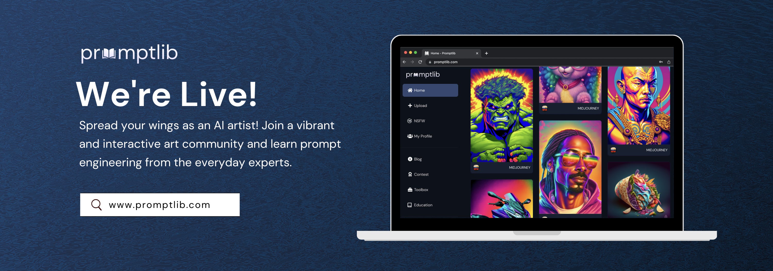 Welcome to Promptlib - AI Prompt Library Launch & GPT-4 Release