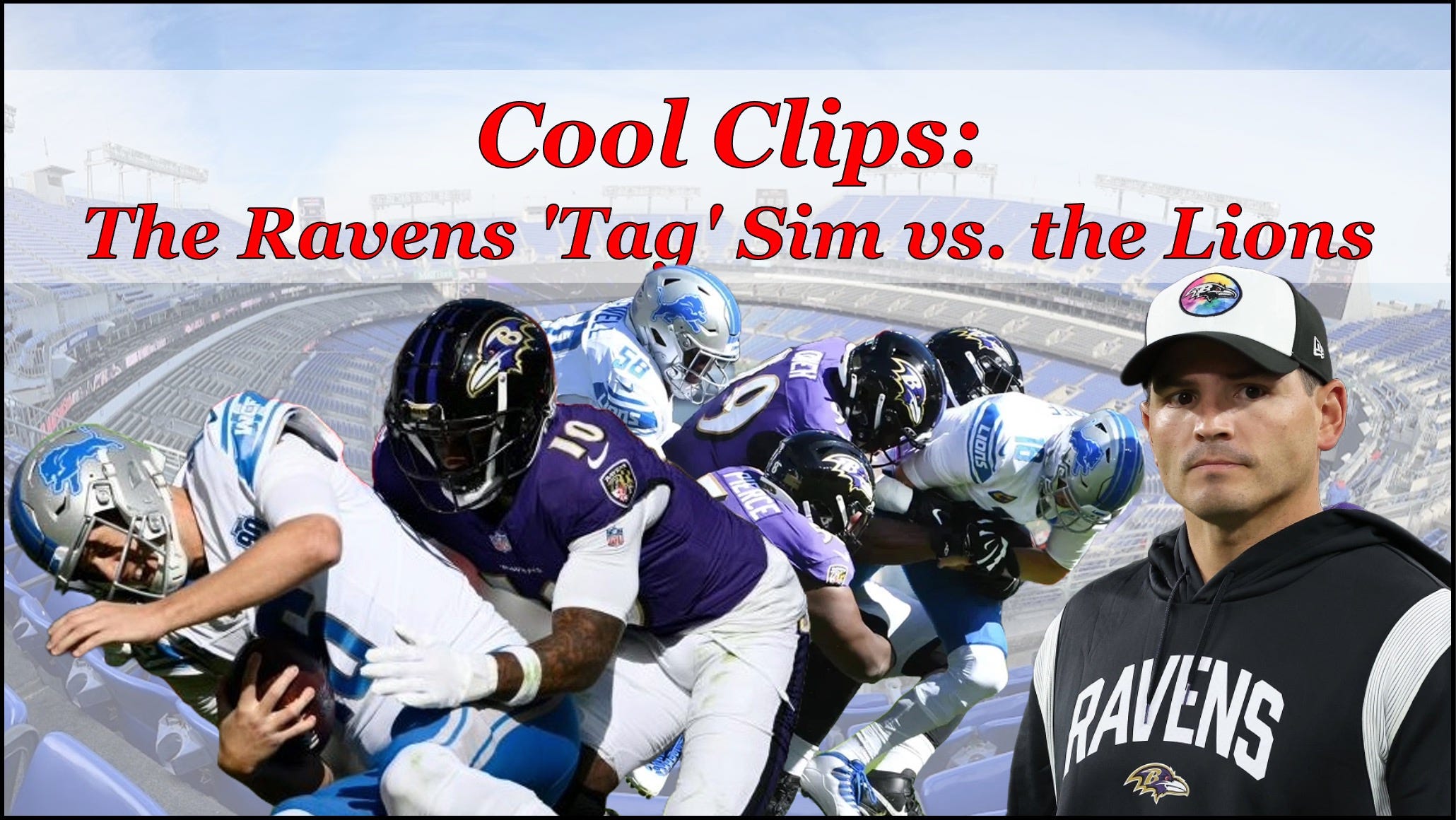 Cool Clips: The Ravens 'Tag' Sim vs. the Lions