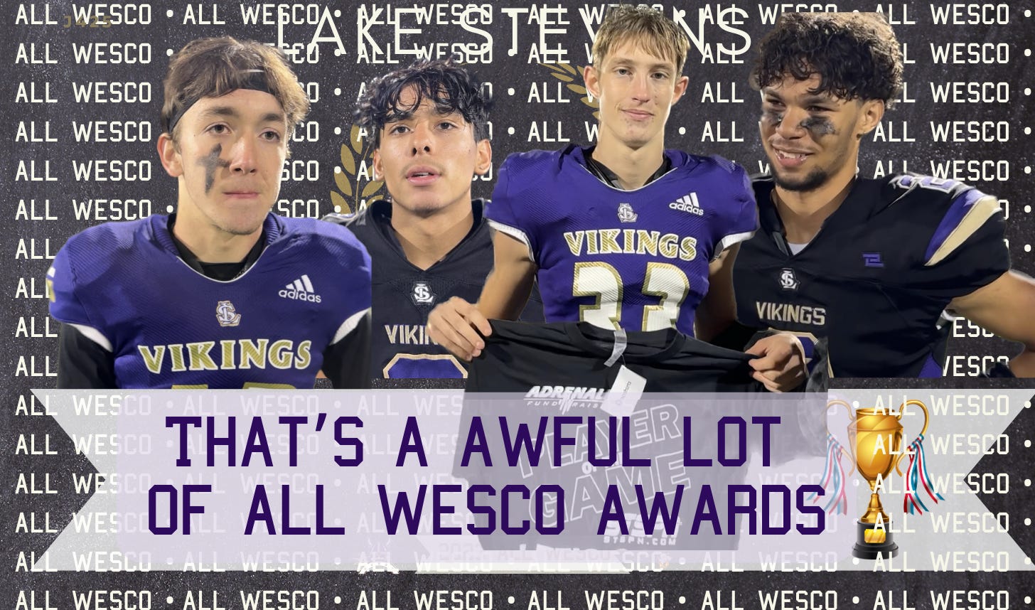 All Wesco Football: Vikings Dominate 2023 League Honors
