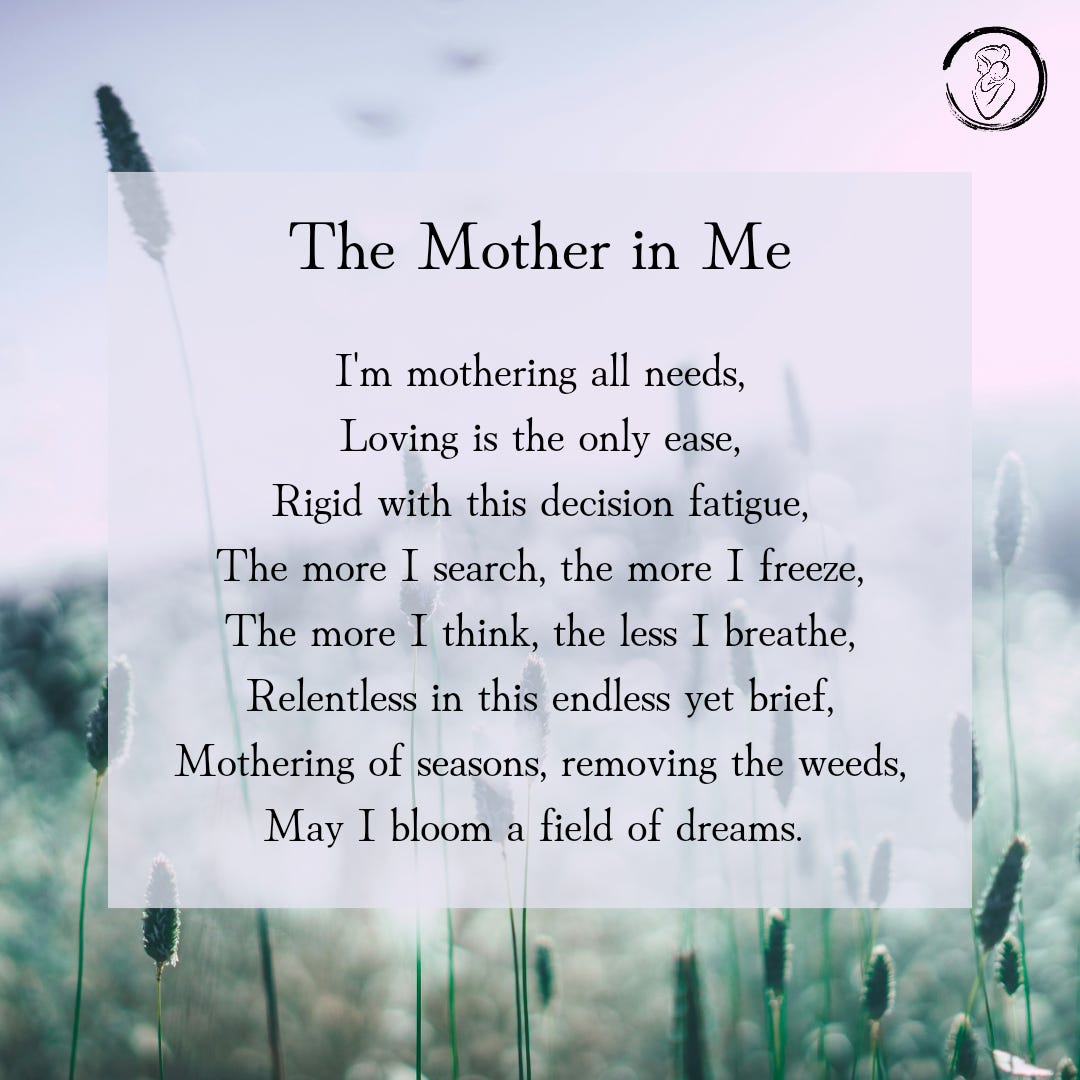 The Mother in Me - by The Deeply Feeling Mama
