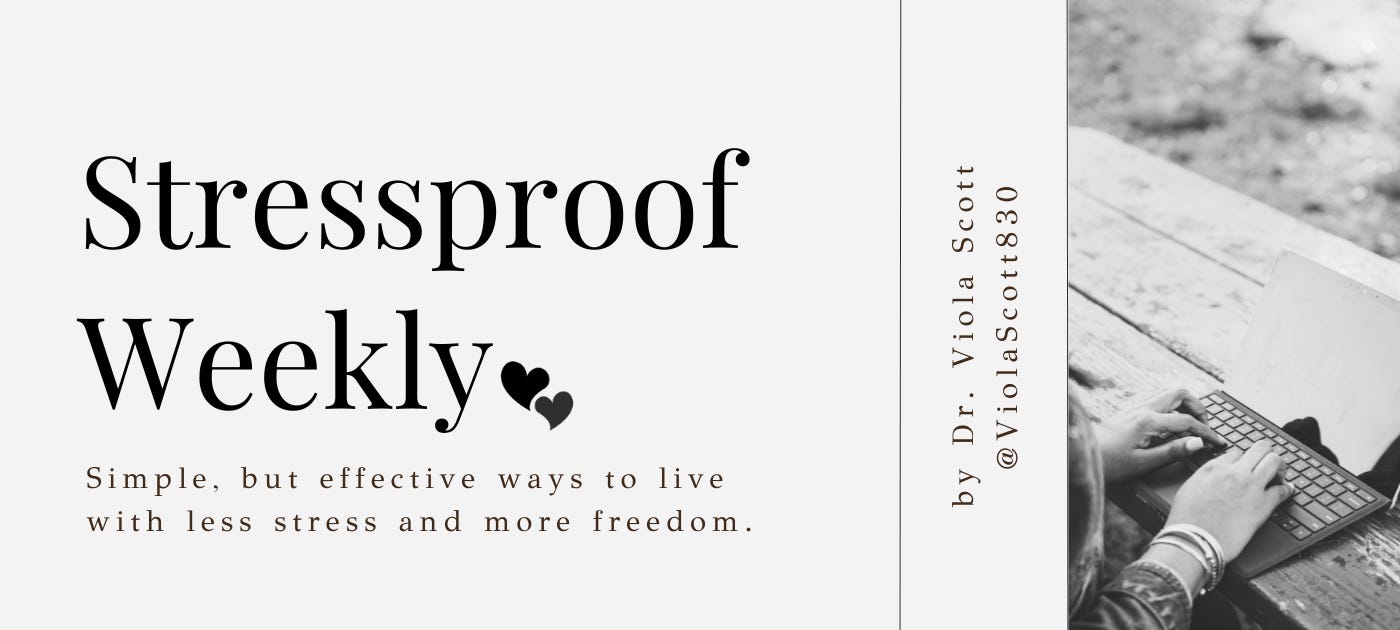 The ABCs of Stress - by Dr. Viola Scott