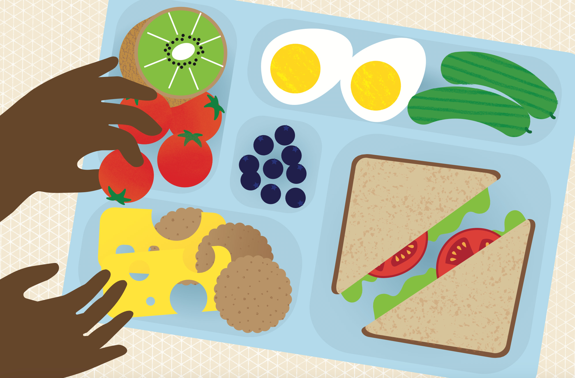 Five quick and healthy lunch box tips - by Dr Sandro Demaio