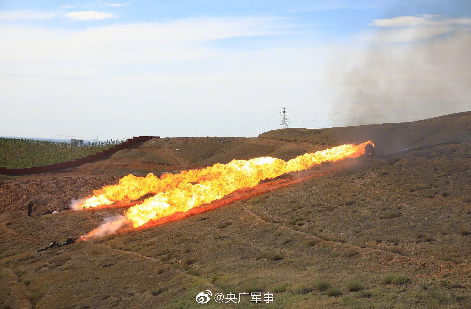 The Type 74 Flamethrower - Vermilion China