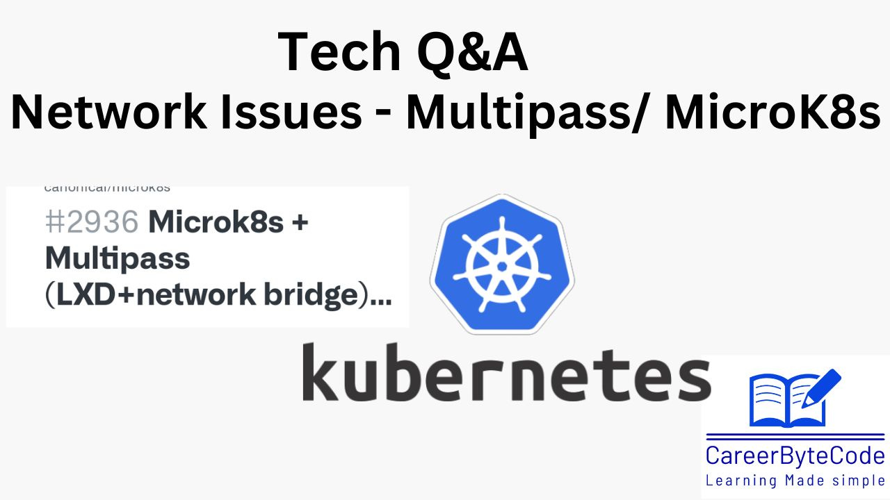 Troubleshooting Network Issues with Multipass and MicroK8s Port Forwarding