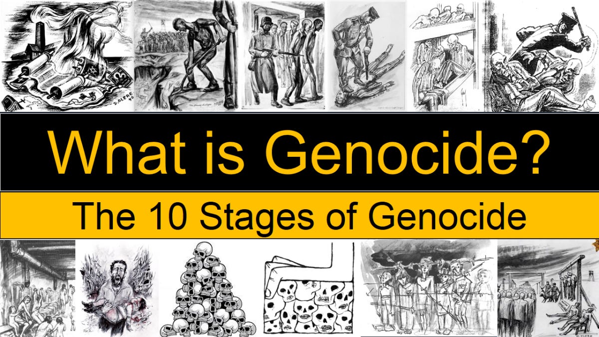 The 10 Stages of Genocide... - by GL Hendricks