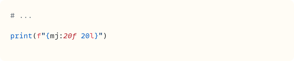 I Want My Own Fancy F-String Format Specifiers… Sure You Can